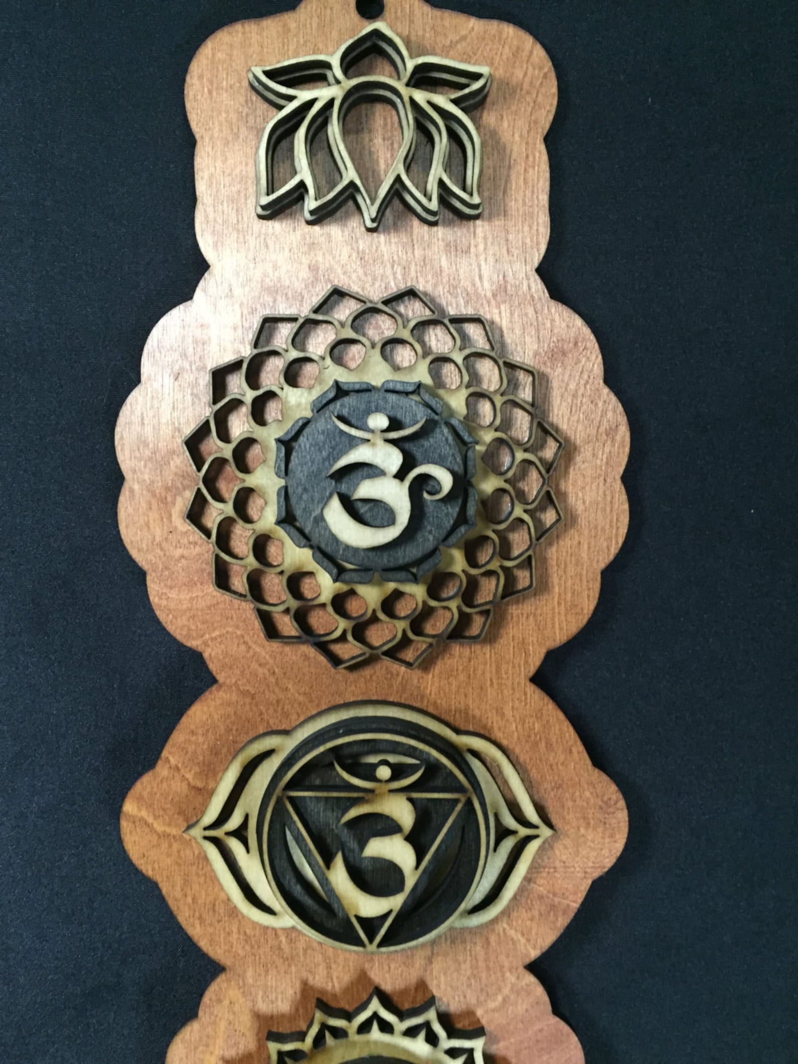 Chakra Wall Art Chakra Wooden Art Chakra Wall Hanging - Etsy