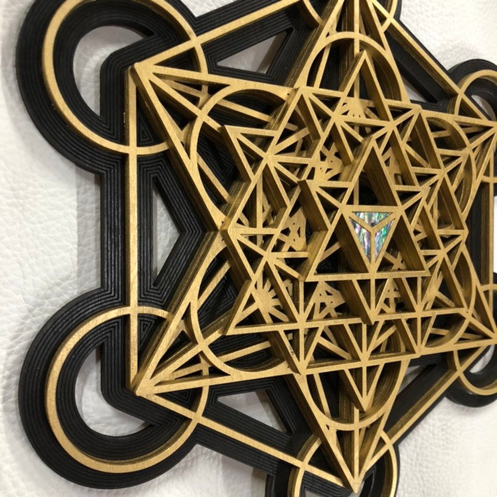 Ancient Future Mandala, Wall Art, Metatron's Cube, Sacred Geometry ...