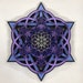 Sacred Cube Mandala 22.22 Metatron's Cube, Sacred Geometry, Flower of ...