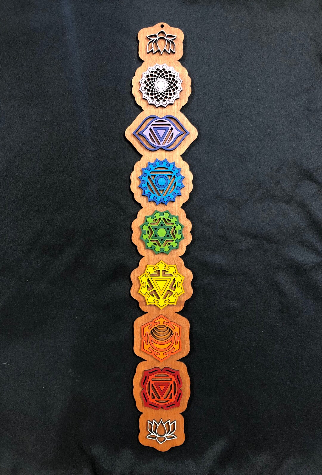 Chakra Wall Art, Chakra Wooden Art, Chakra Wall Hanging, Chakra Art ...