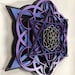Sacred Cube Mandala 11.5 Metatron's Cube Sacred - Etsy
