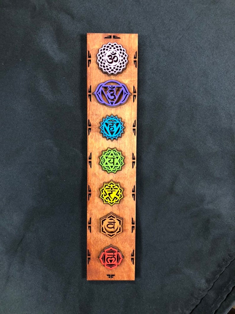 Chakra Wall Art Laser Cut Sacred Geometry | Etsy