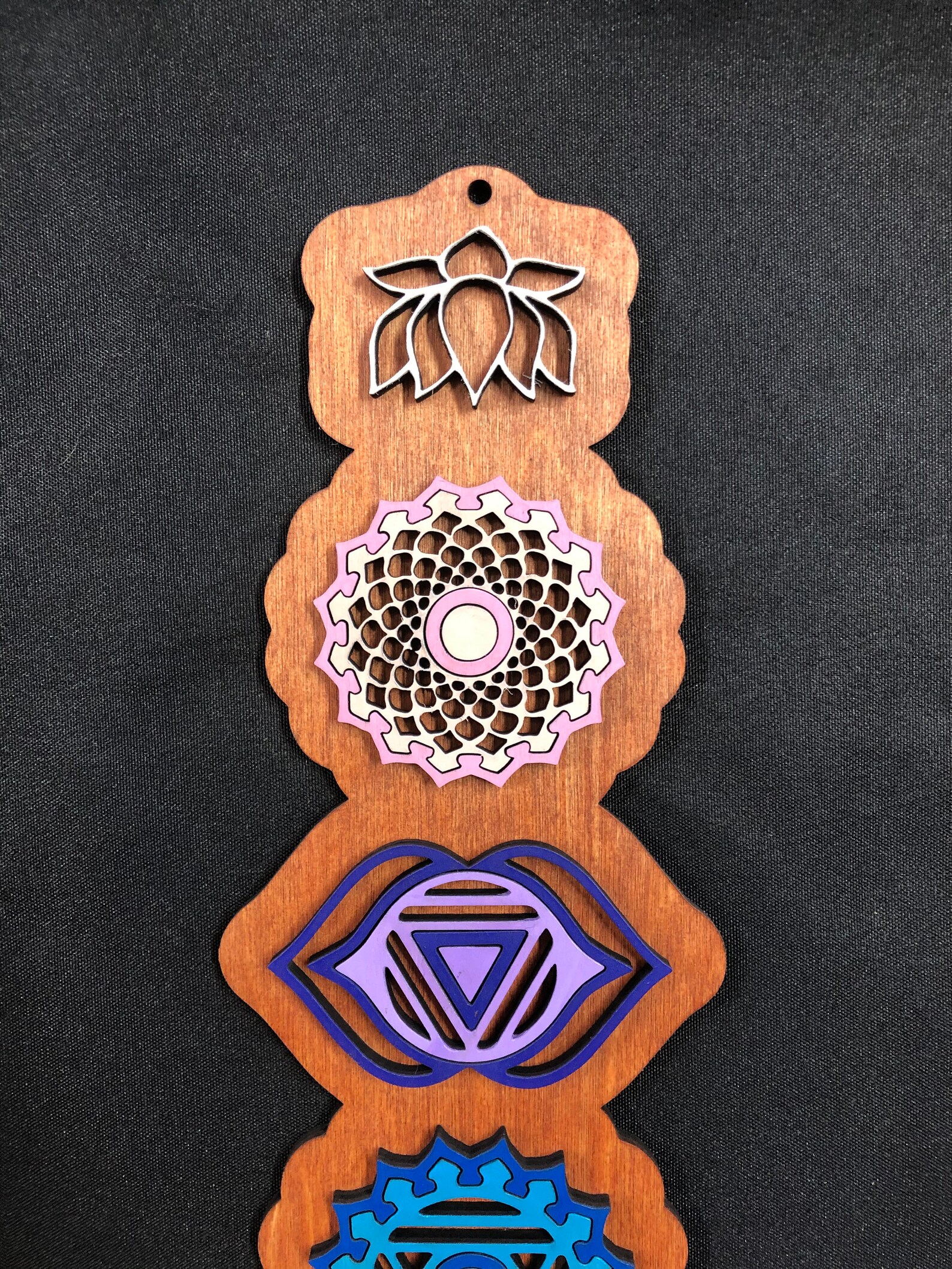 Chakra Wall Art Chakra Wooden Art Chakra Wall Hanging - Etsy