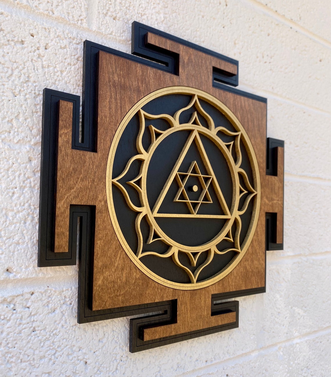 Ganesha Yantra Wall Art 11.11 Laser Cut Sacred - Etsy