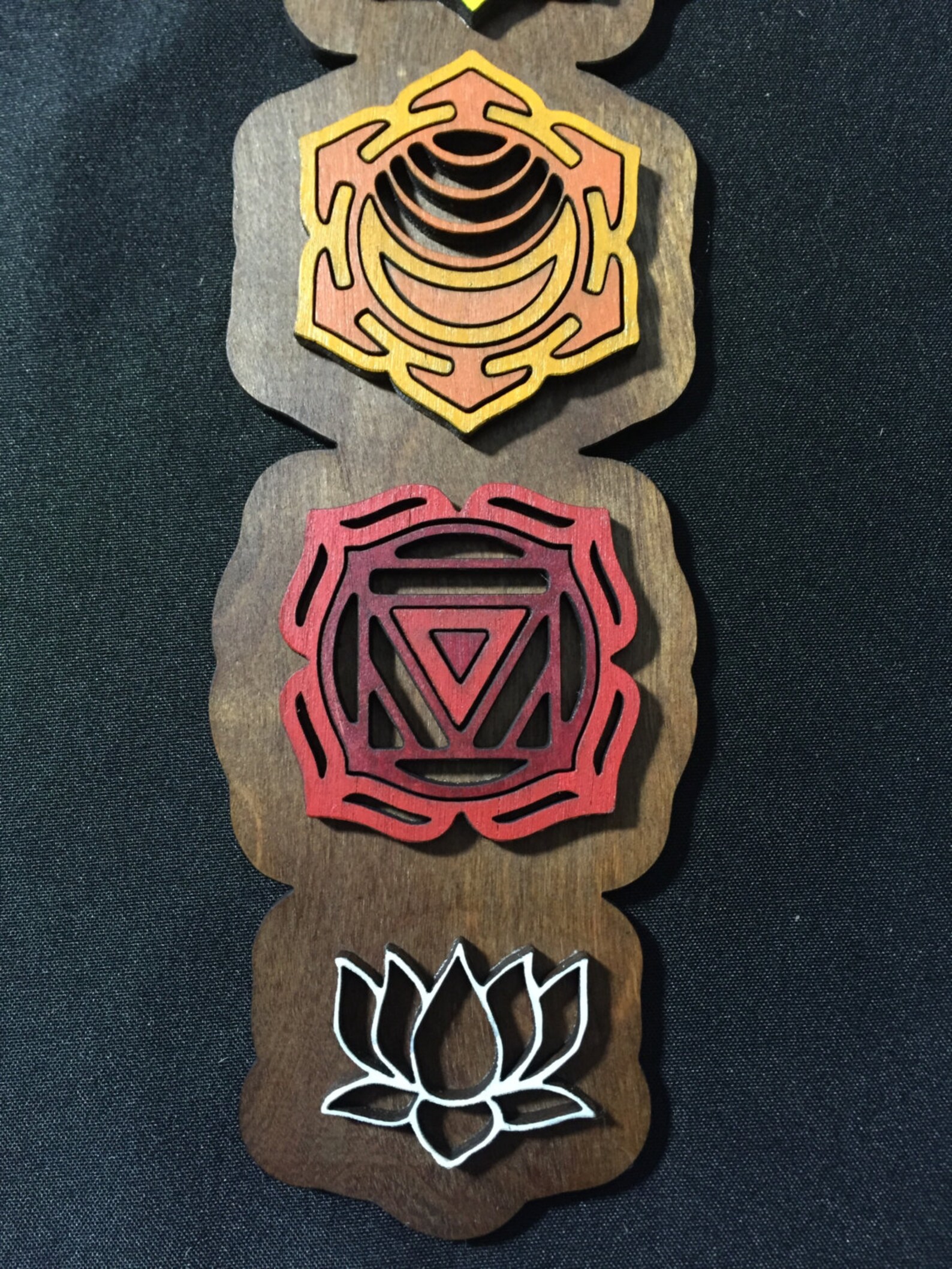 Chakra Wall Art Chakra Wooden Art Chakra Wall Hanging - Etsy