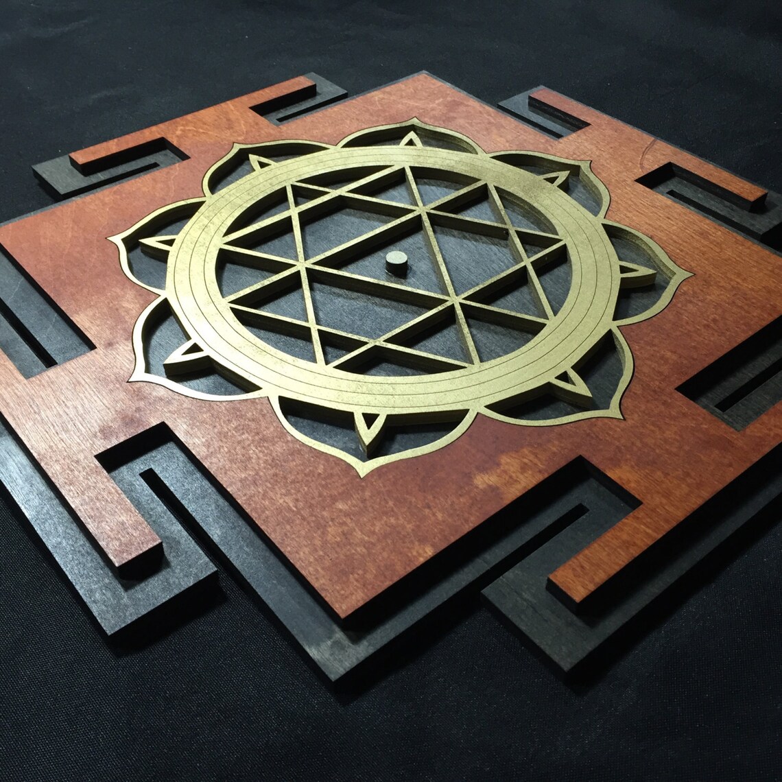 Durga Yantra Wall Art 11.11 Laser Cut Sacred Geometry - Etsy