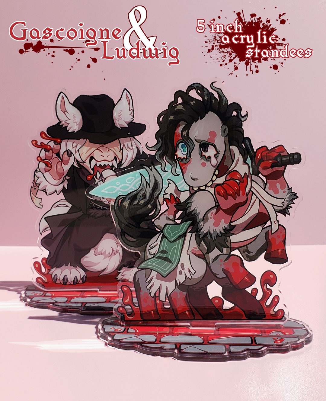 Gascoigne and Ludwig 5 Inch Standees (bloodborne Inspired) - Etsy