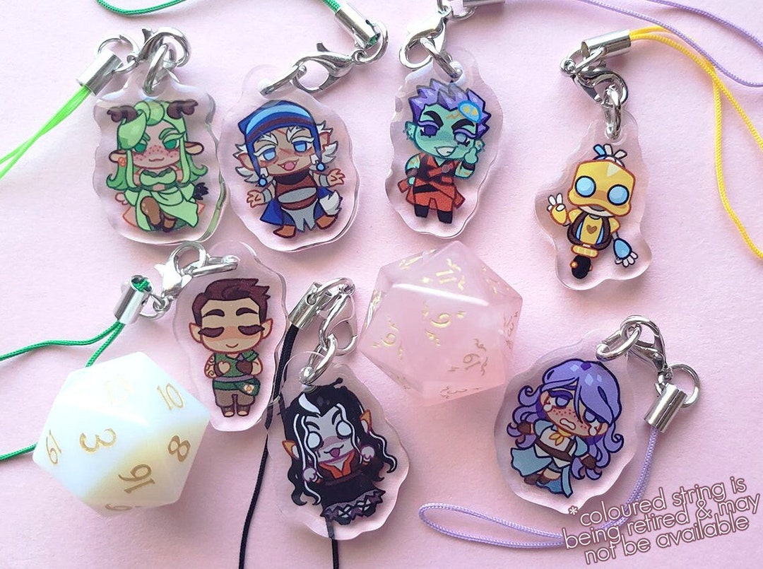 1in Critical Role Bells' Hells Mini Charms (RESTOCKED!) - Etsy