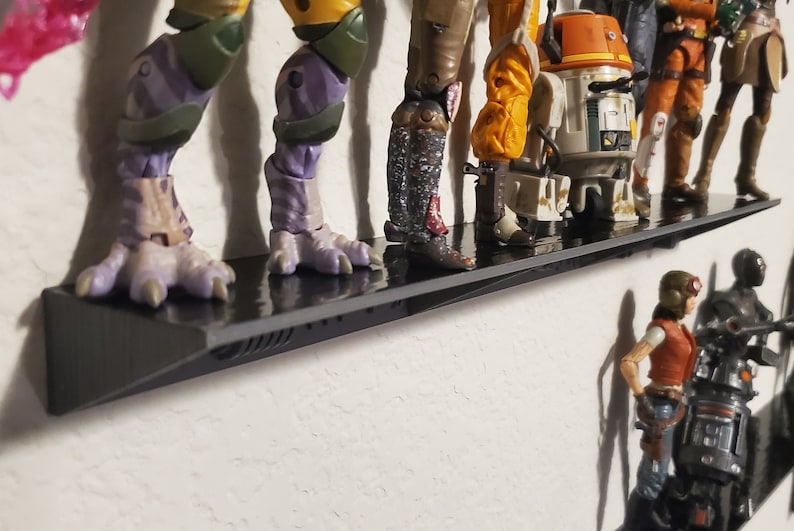 2x 3D Printed Action Figure Mini Collectible Display Shelves - Etsy