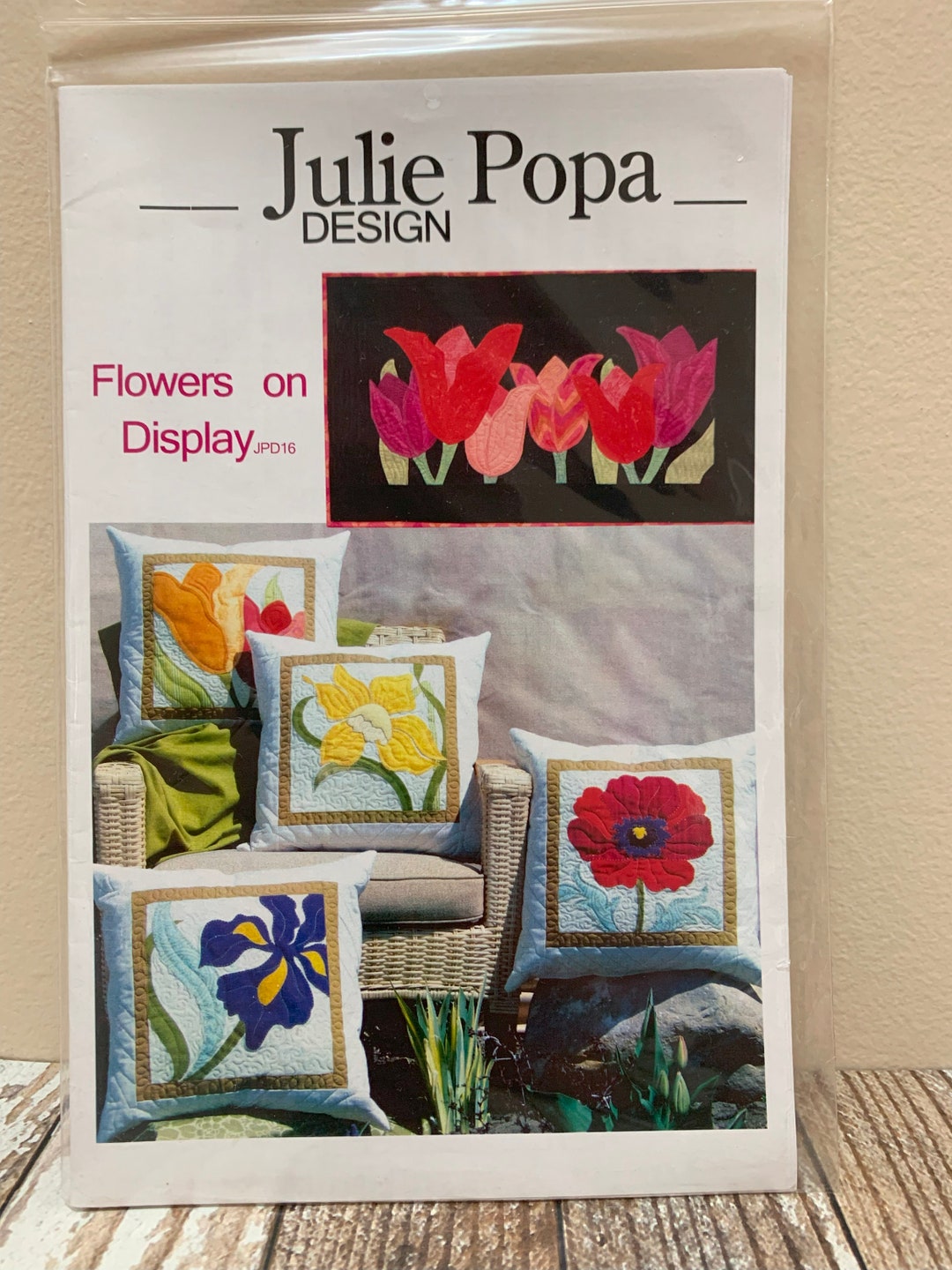 Julie Popa Design Flowers on Display Pattern Pillows and Wall Art Pattern - Etsy
