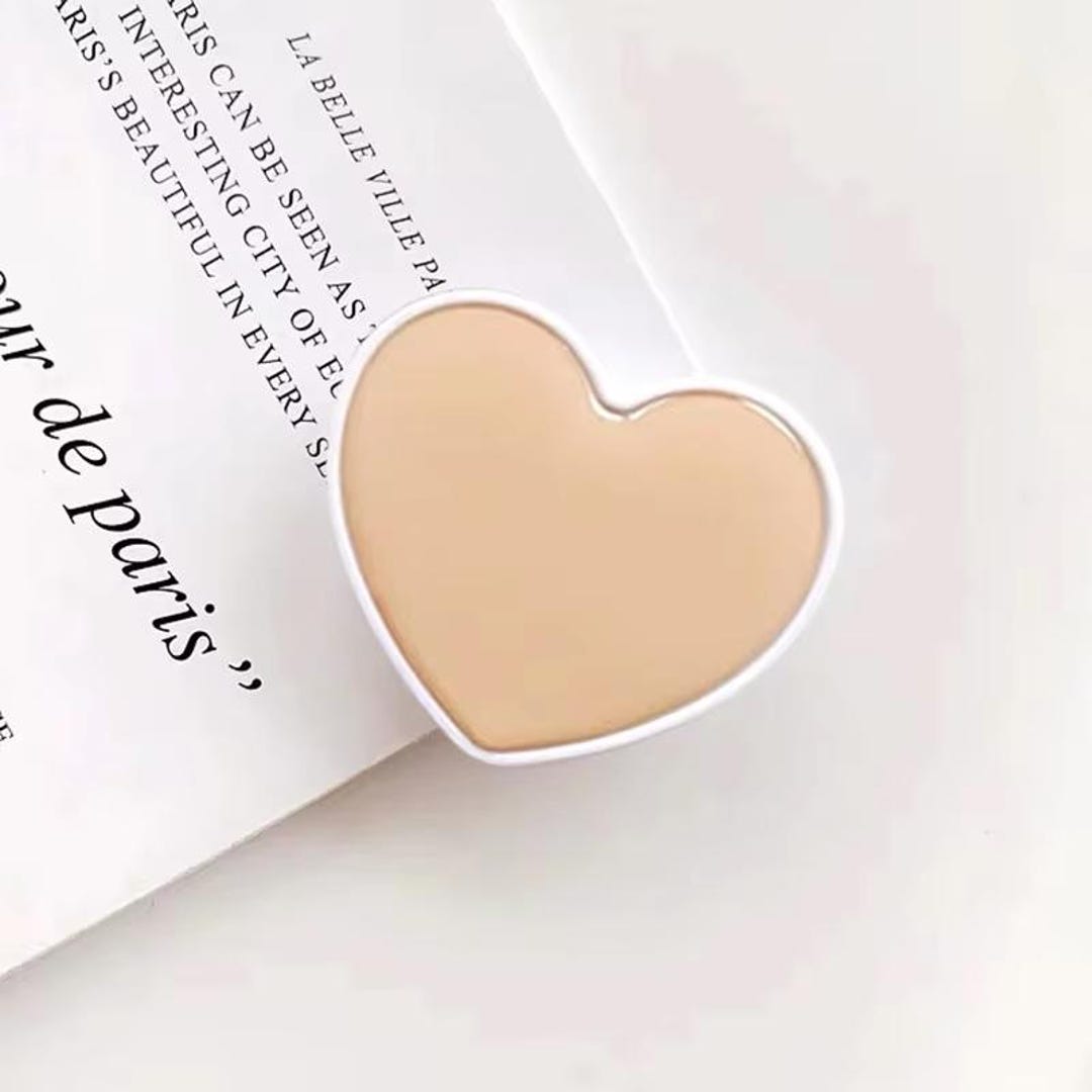 Heart Shaped Pop Socket Holder Finger Grip Bracket - Etsy