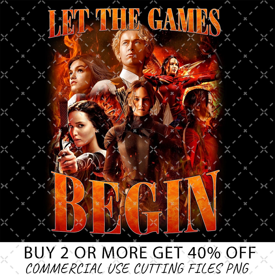 The Hunger Games Png, Let the Games Begin Characters Png, Gift for Fans ...