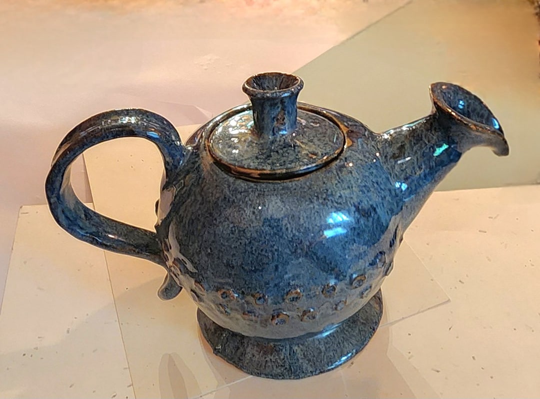 Vintage Art Deco, Tea Pot Art, Vintage Gift, Hand-made Unusual and ...