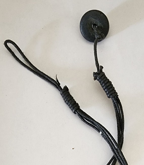 Vintage, African seeded, nut, long string necklace - Gem