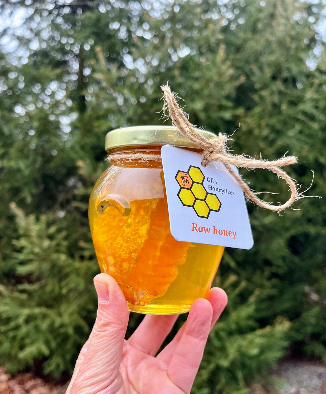 Chunk Honey With Raw Honeycomb – Natural, Raw, Unheated, and Unfiltered ...