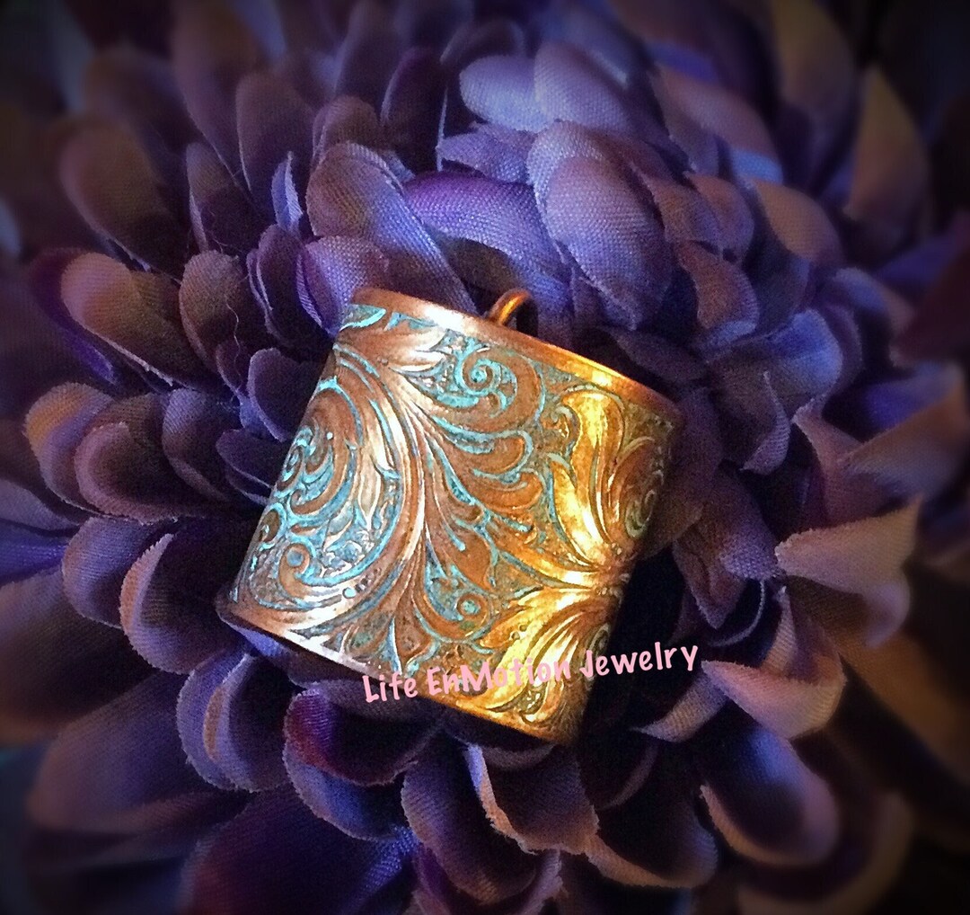 Copper Hair Jewelry, Ponytail Tie Cover, Long Hair Accessory, Western ...