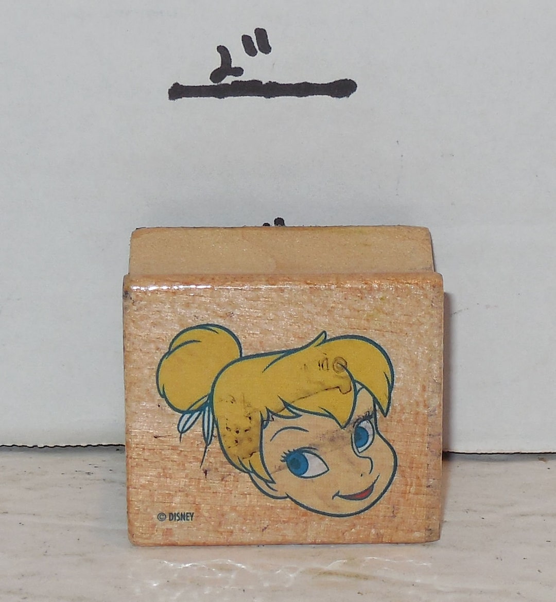 Disney Tinker Bell Tinkerbell Kids 1" Rubber Crafting Stamp #2 - Etsy