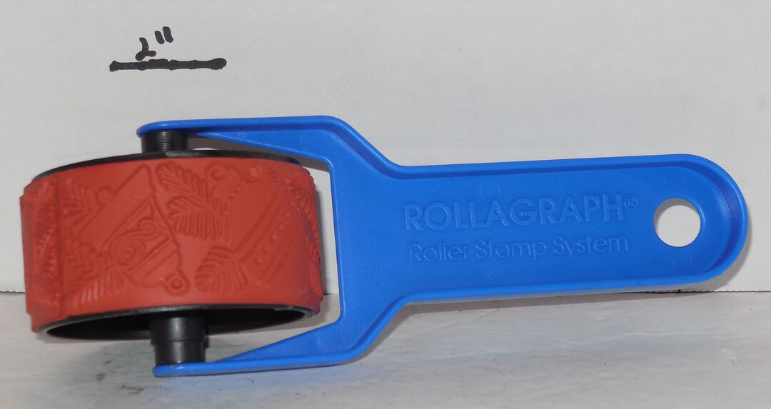 Rollergraph Roller Stamp System Christmas Ornaments Bells Crafting ...