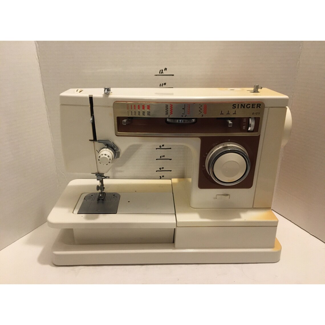 Singer Sewing Machine Model 6105 & Foot Petal - Etsy