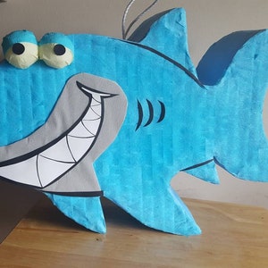 Friendly Shark Pinata - Etsy