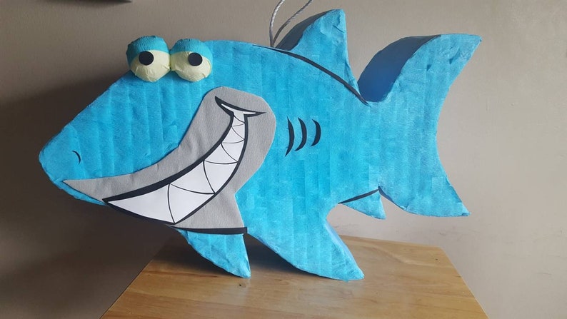 Friendly Shark Pinata | Etsy