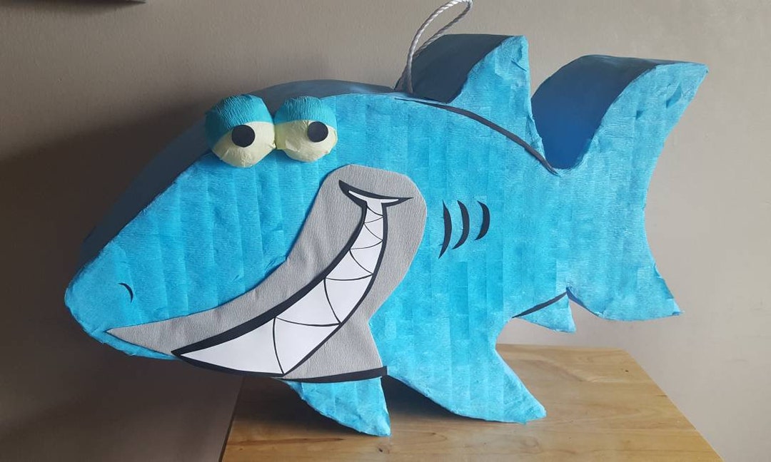 Friendly Shark Pinata - Etsy