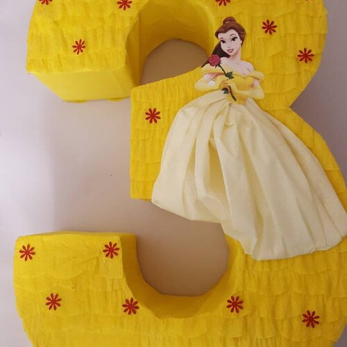 Princess Number Pinata custom Character - Etsy