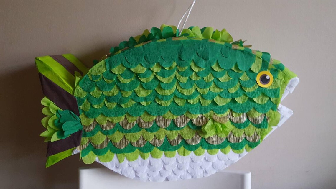 Bass Fish Pinata | Etsy