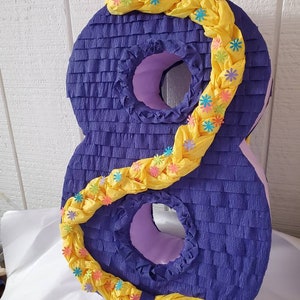 Princess Number Pinata custom Character - Etsy