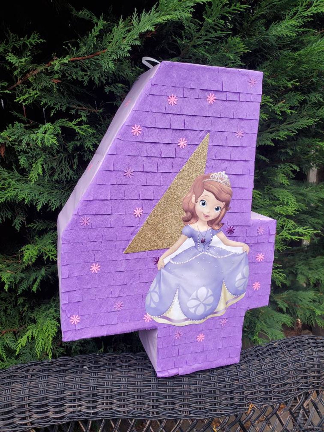 Princess Number Pinata (custom Character) - Etsy