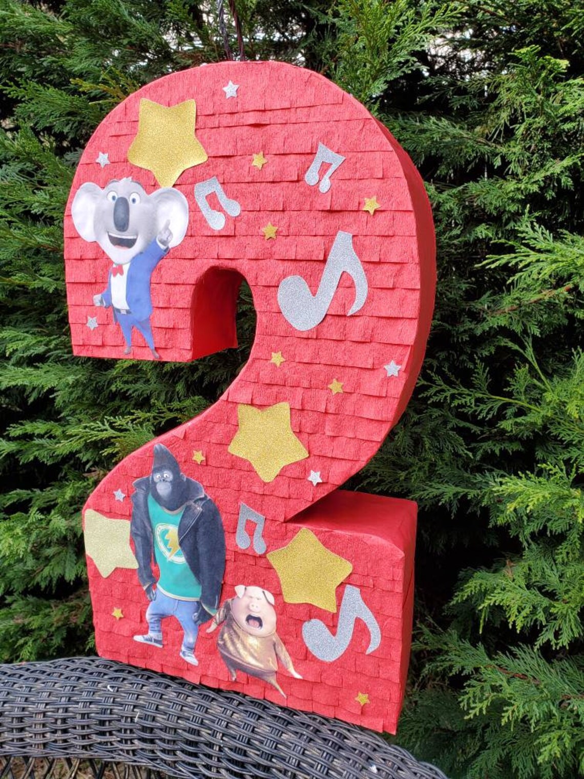 Custom Character/ Number Pinata - Etsy