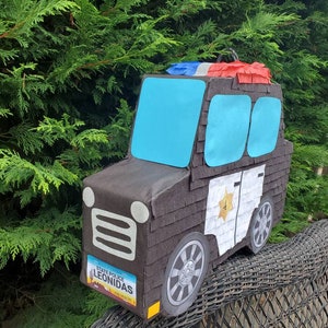 Police's Car Pinata (customizable Plate) - Etsy