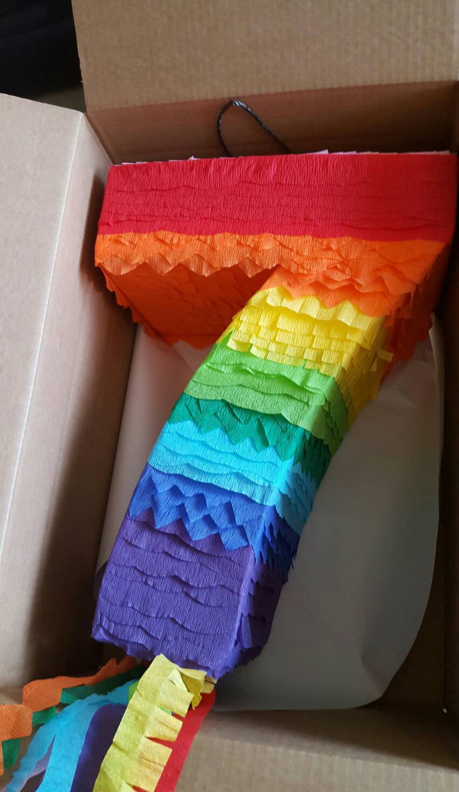 Rainbow Number Pinata - Etsy