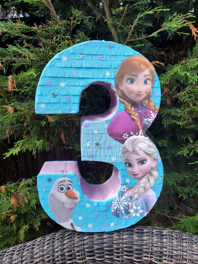 Princess Number pinata (custom Character)