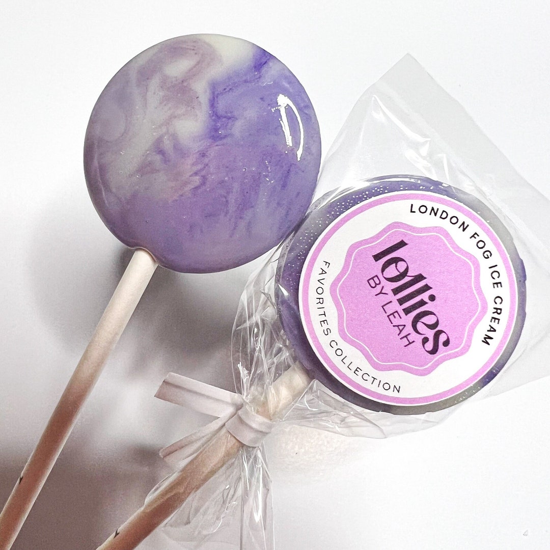6 London Fog Ice Cream Lollipops - Etsy