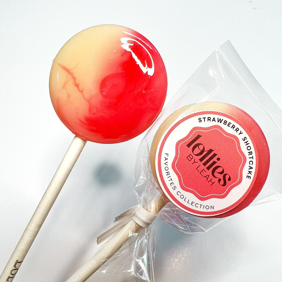 6 Strawberry Shortcake Lollipops - Etsy