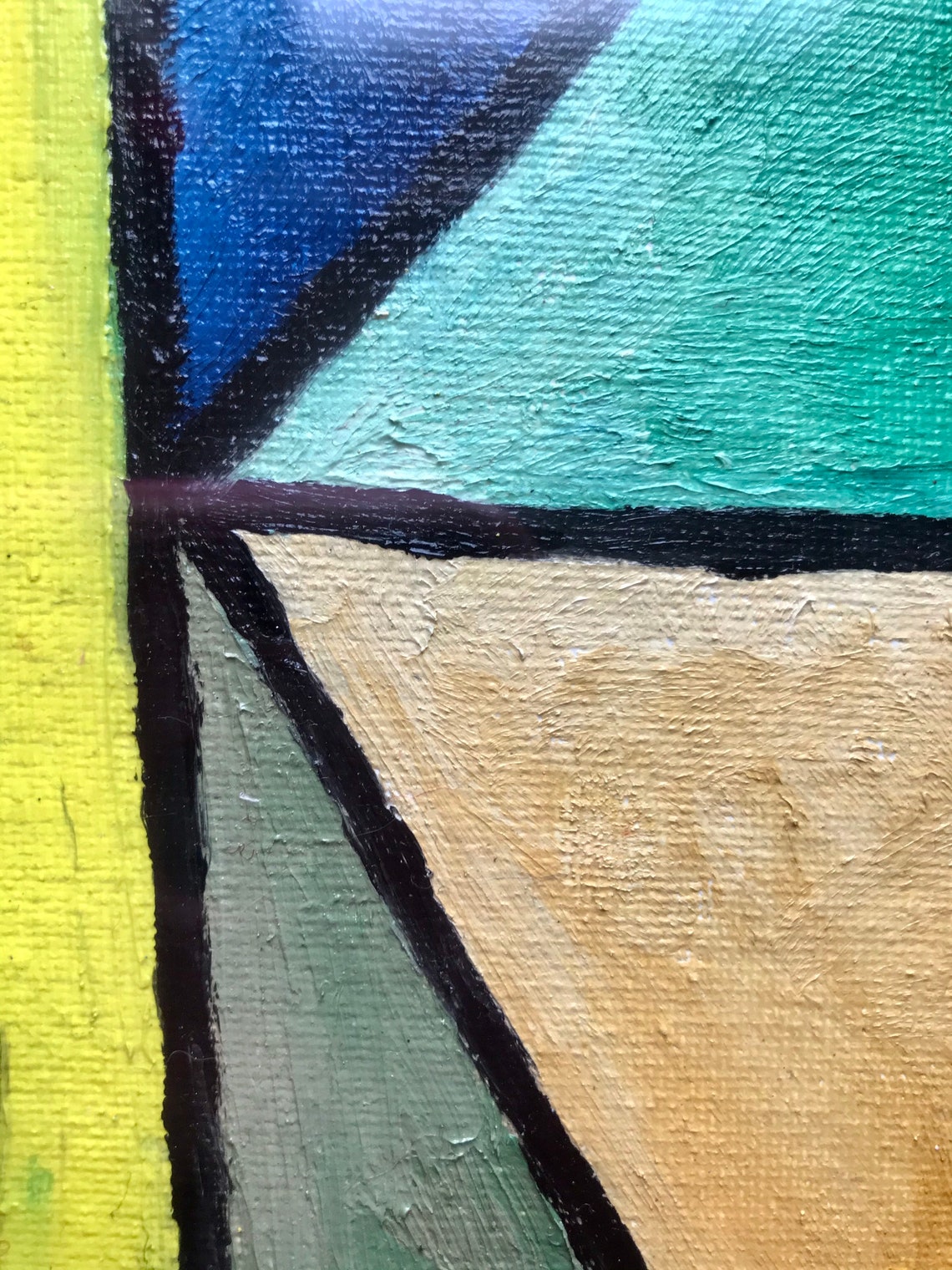 Rectangular and Triangular Collage - Etsy