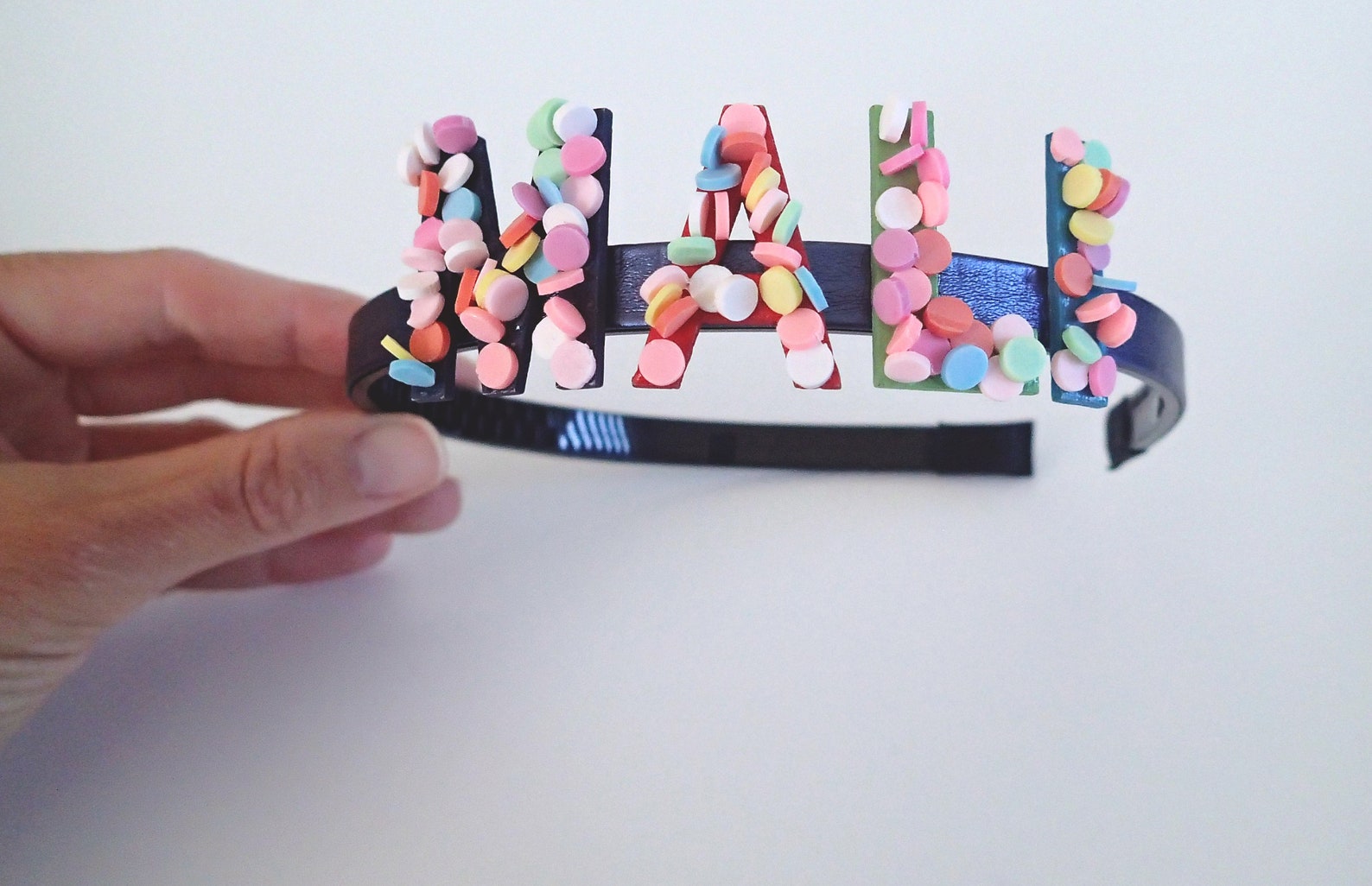 Confetti Headband: Personalized - Etsy