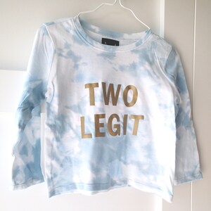 Two Legit Birthday Shirt - Etsy