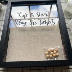 Concert -ticket Memory Shadow Box - Etsy