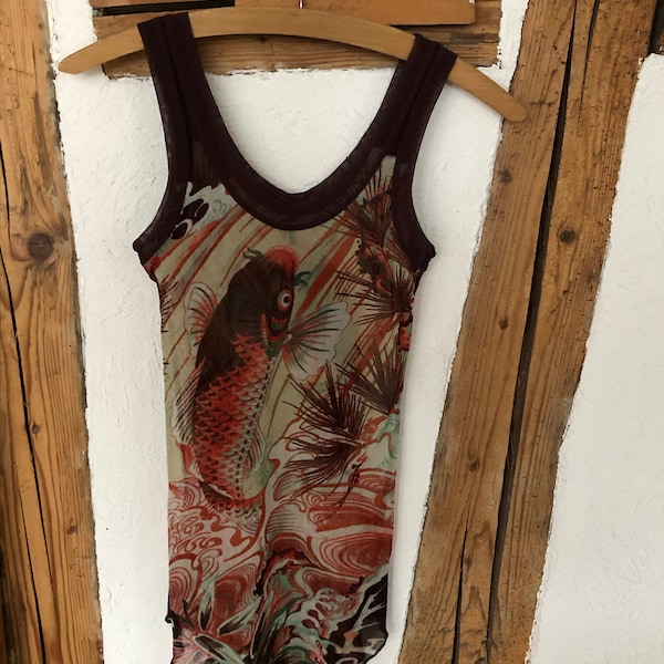 Vintage Fish Tank Top - Etsy