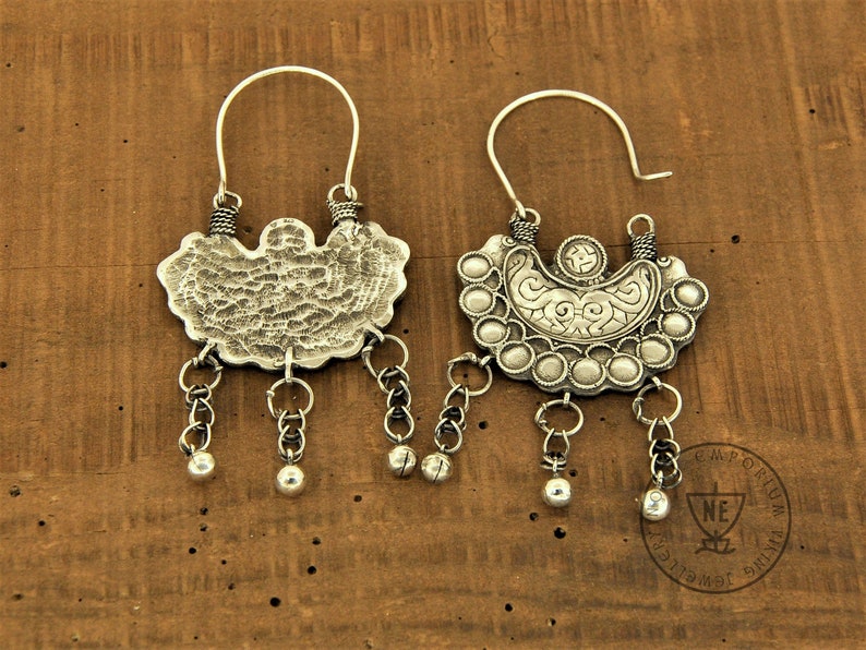 Viking Earrings Sterling Silver Viking Woman Jewelry - Etsy