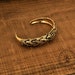 Falster Viking Bracelet L Size Bronze / Viking Arm Ring / Bronze Viking ...