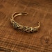 Falster Viking Bracelet L Size Bronze / Viking Arm Ring / Bronze Viking ...