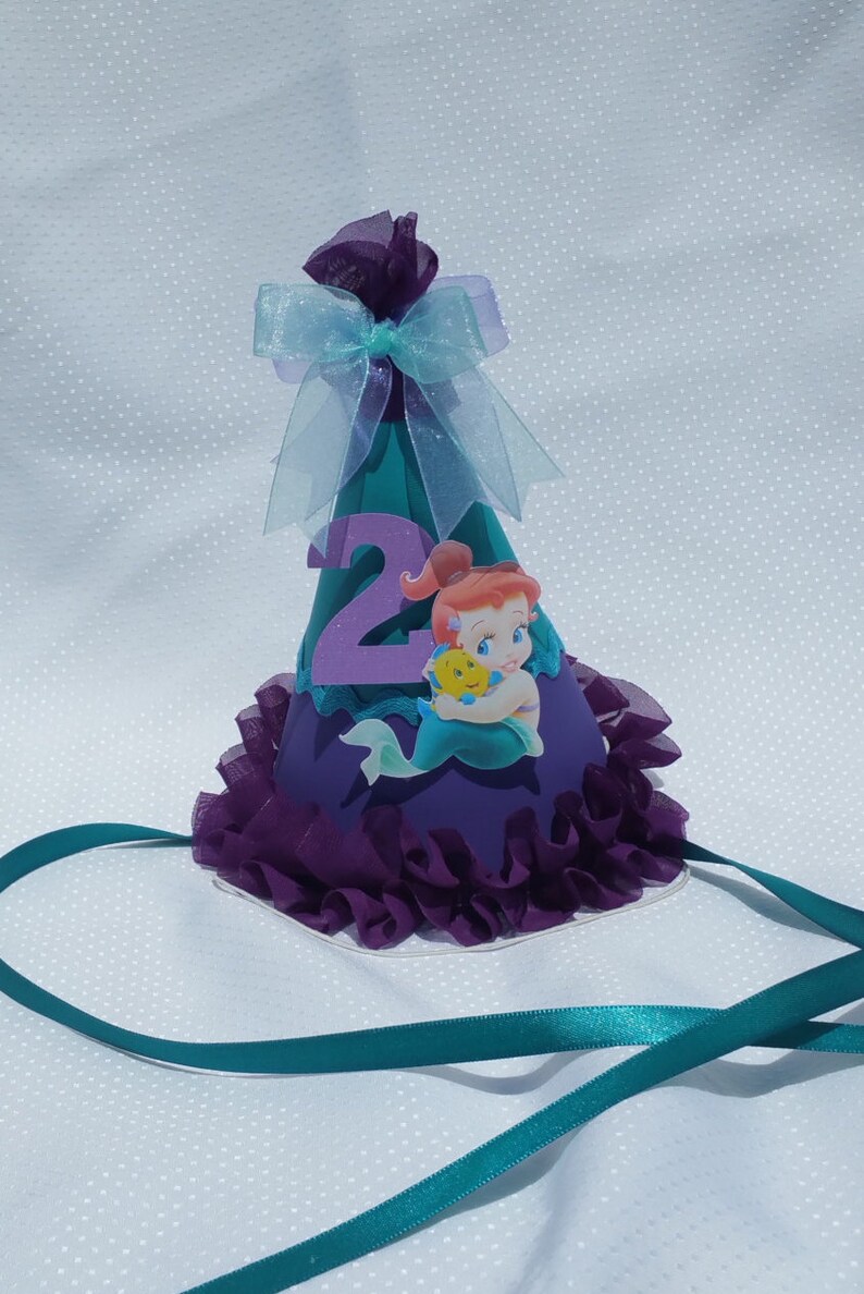 Baby Ariel Party Hat Mermaid Party Hat - Etsy