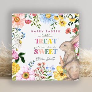 Printable Treat for Someone Sweet Easter Gift Tag I Easter Treat Tag ...