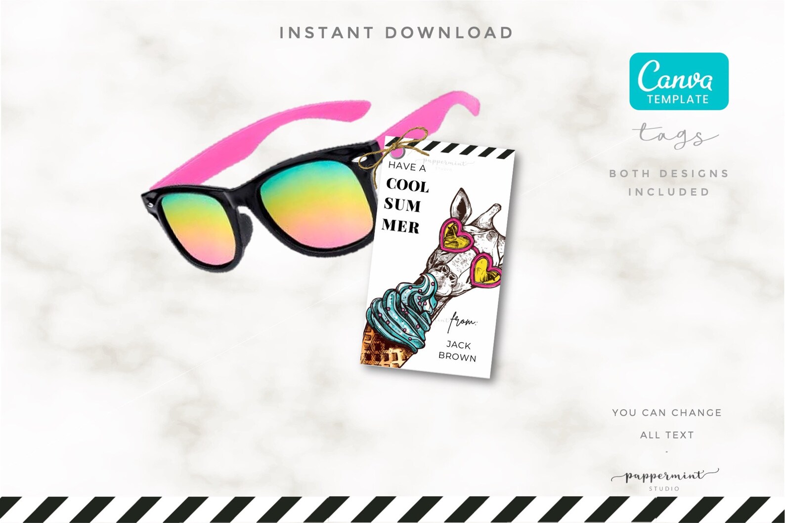 Have a Super COOL Summer Frozen Ice Pop Tag Printable and | Etsy