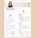 Teacher Resume Template for Word and Pages 1 2 & 3 Page - Etsy