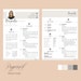 Teacher Resume Template for Word and Pages 1 2 & 3 Page - Etsy