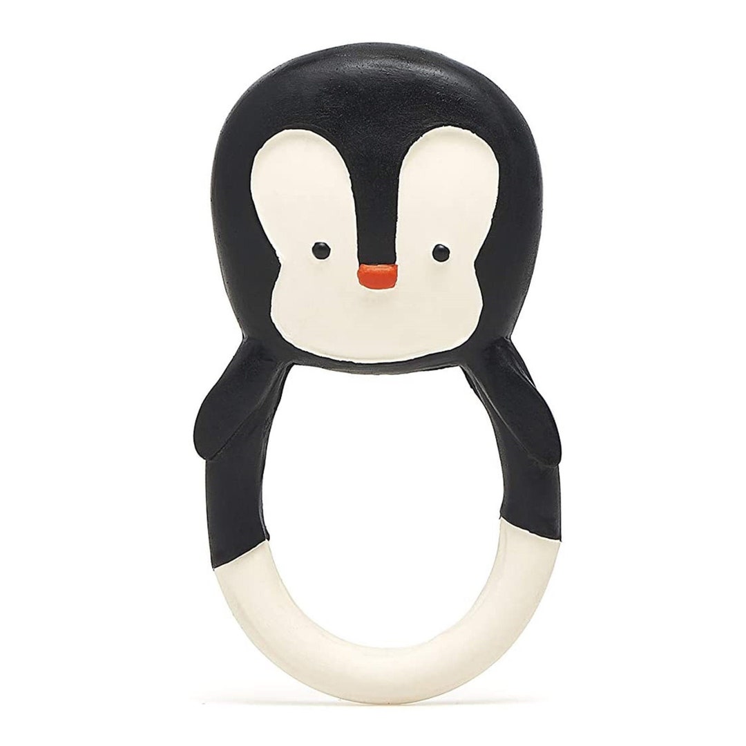 Natural Rubber Penguin Fully Moulded Bath & Teether Toy Baby Toy New ...